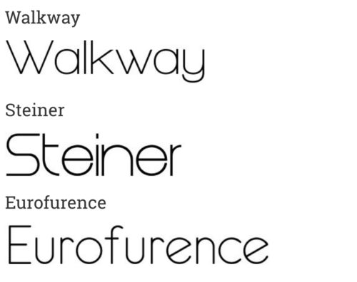 40 Super Sleek Fonts for Clean Web Design – Web Design Ledger