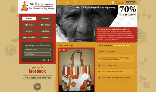 40 Beautiful & Inspiring .Org Websites - Web Design Ledger