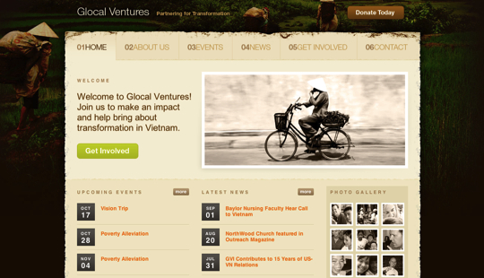 40 Beautiful & Inspiring .Org Websites - Web Design Ledger