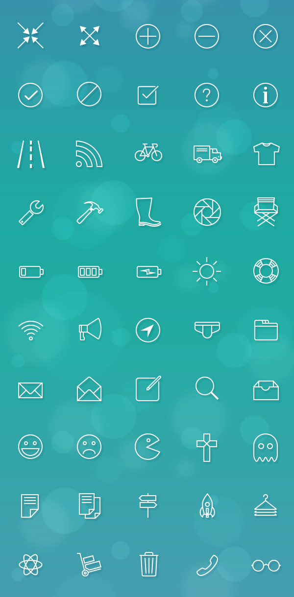 20+ Fresh & Free Icon Sets for Web Designer's Toolbox