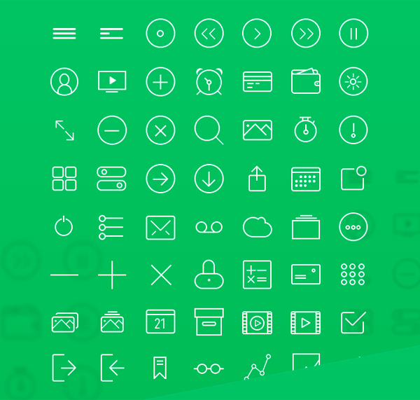 20+ Fresh & Free Icon Sets for Web Designer's Toolbox