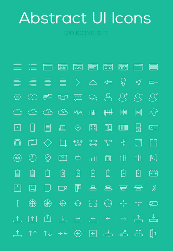 20+ Fresh & Free Icon Sets for Web Designer's Toolbox