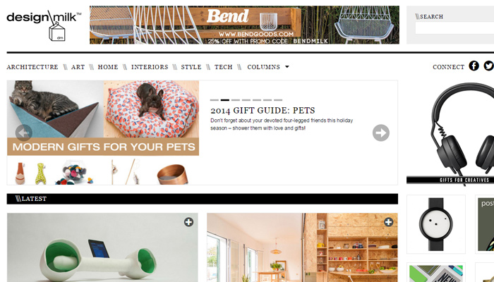 Online Magazine Website Layouts for Design Inspiration