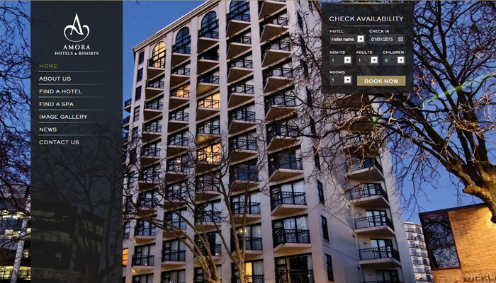 30 Hotel Website Layouts for Design Inspiration