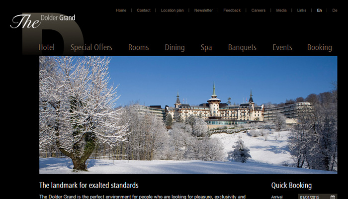 30 Hotel Website Layouts for Design Inspiration
