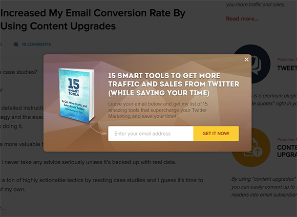 20 Gorgeous Examples Of Modal Window Pop Ups