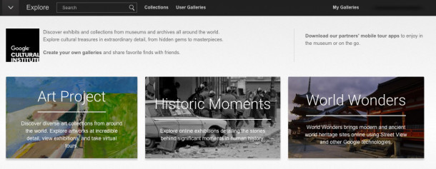 A Look at Google’s Art Projects – Web Design Ledger