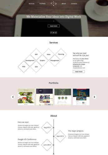 25 Free HTML5 Website Templates – Web Design Ledger