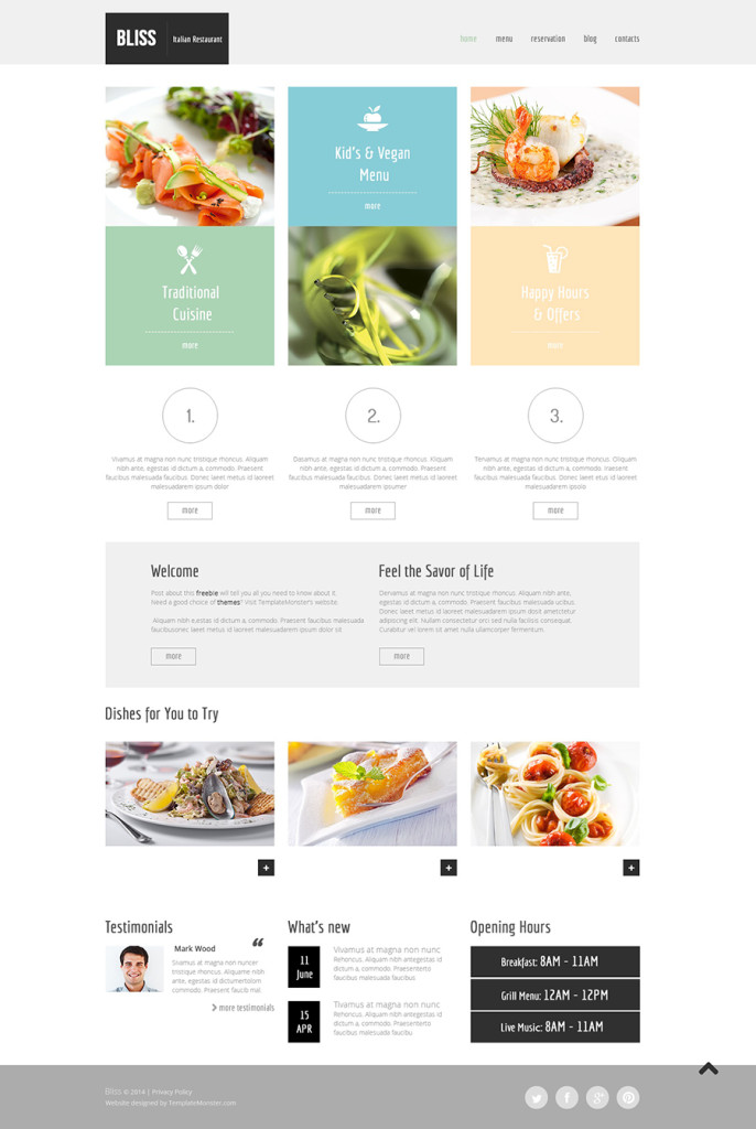 25 Free HTML5 Website Templates – Web Design Ledger