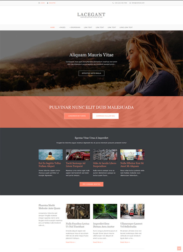 25 Free HTML5 Website Templates – Web Design Ledger