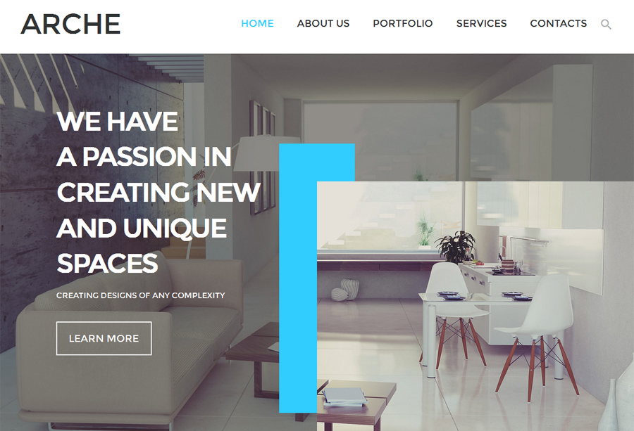 3. arche-website-template – Web Design Ledger