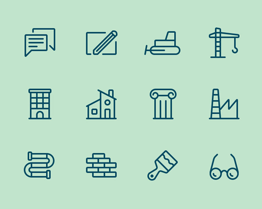 free-building-icons – Web Design Ledger