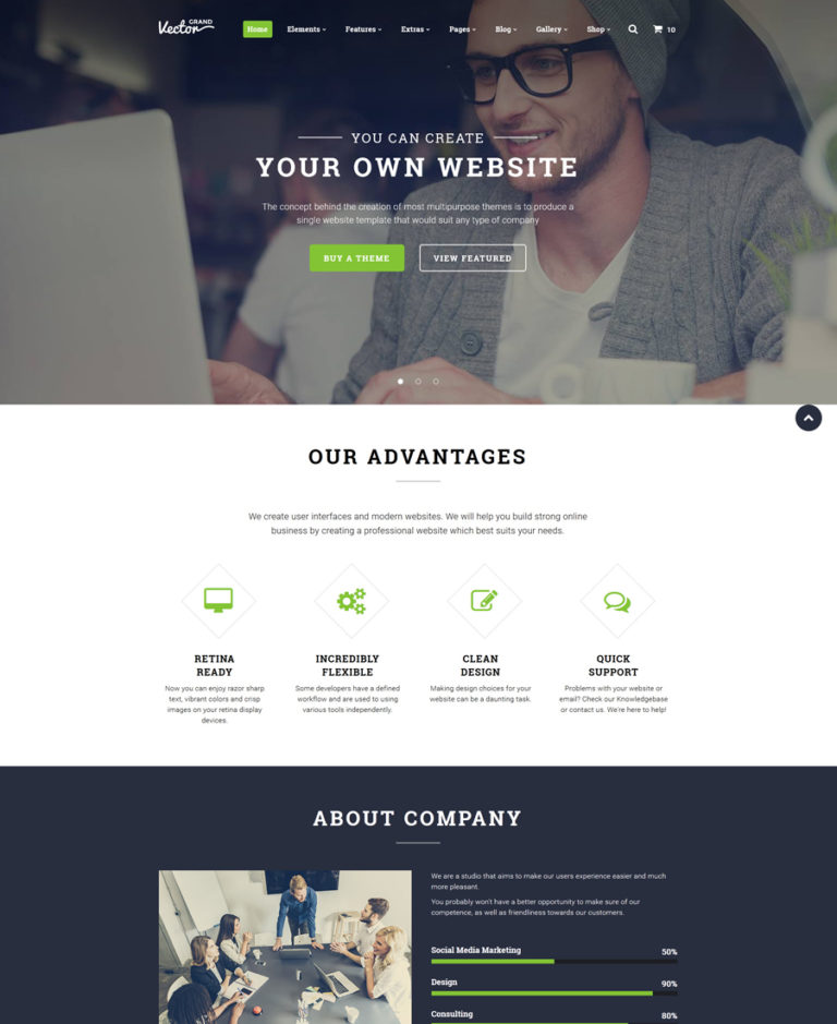 25 Responsive HTML5 Templates for Personal and Business Websites – Web ...
