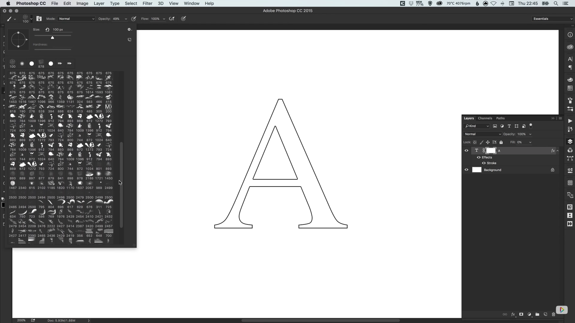 Create a Textured Letter in Photoshop – Web Design Ledger