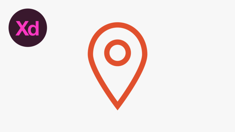 Draw a Location Pin Icon in Adobe XD – Web Design Ledger