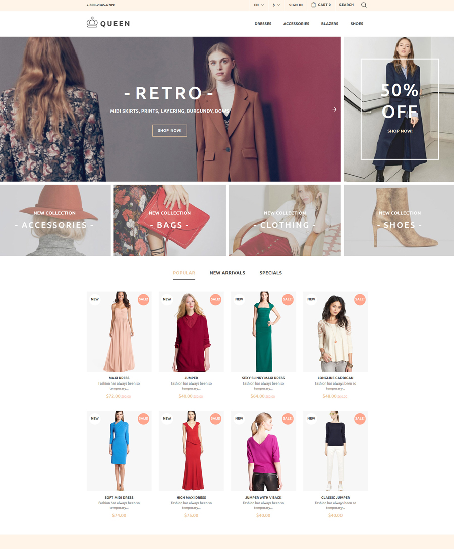 30 Free and Premium Responsive eCommerce Templates – Web Design Ledger