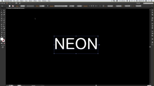 Create a Neon Text Effect in Illustrator – Web Design Ledger