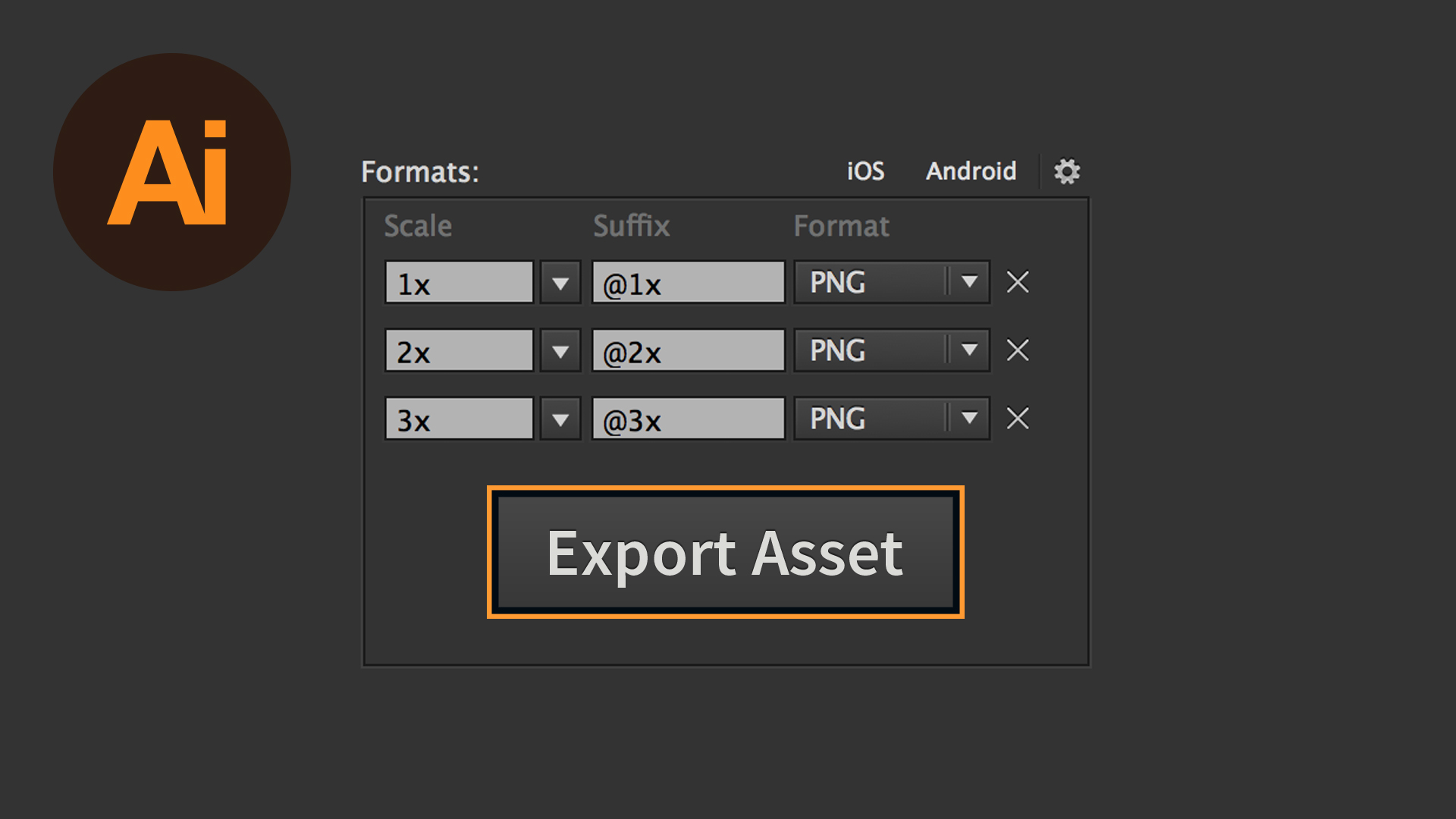 Quickly Export Assets In Adobe Illustrator
