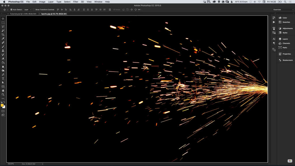 Sword Spark Effect In Photoshop Wanderlust Web Design Wordpress Studio