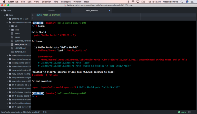 My Journey Of Learning Programming Through Flatiron School #3 – Web ...