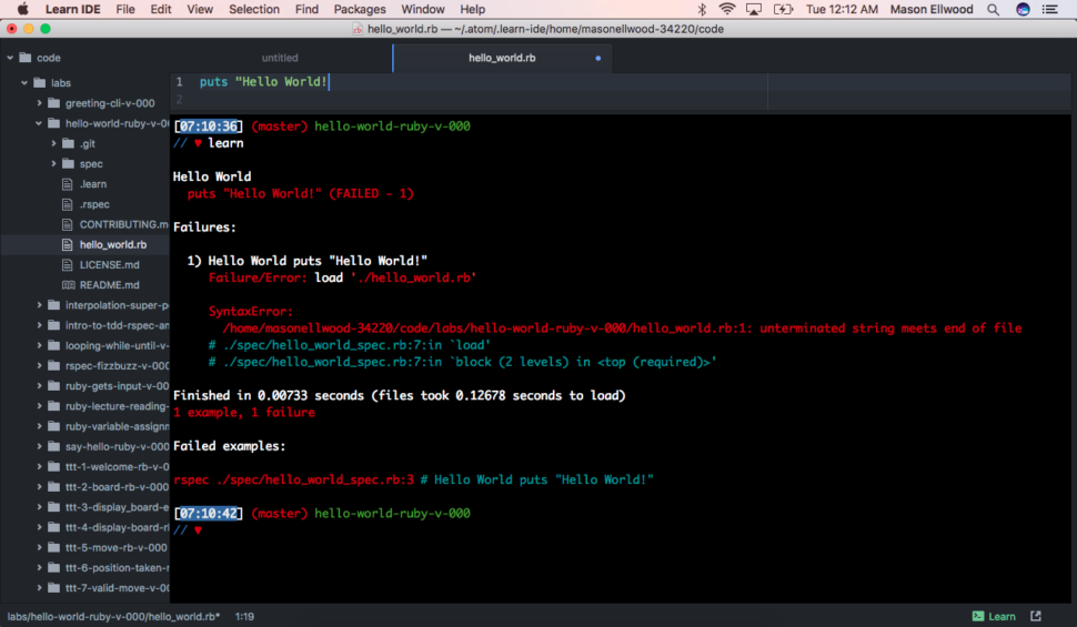 My Journey Of Learning Programming Through Flatiron School #3 – Web ...