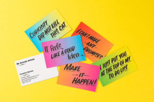 18 Business Cards from The World’s Most Famous People – Web Design Ledger