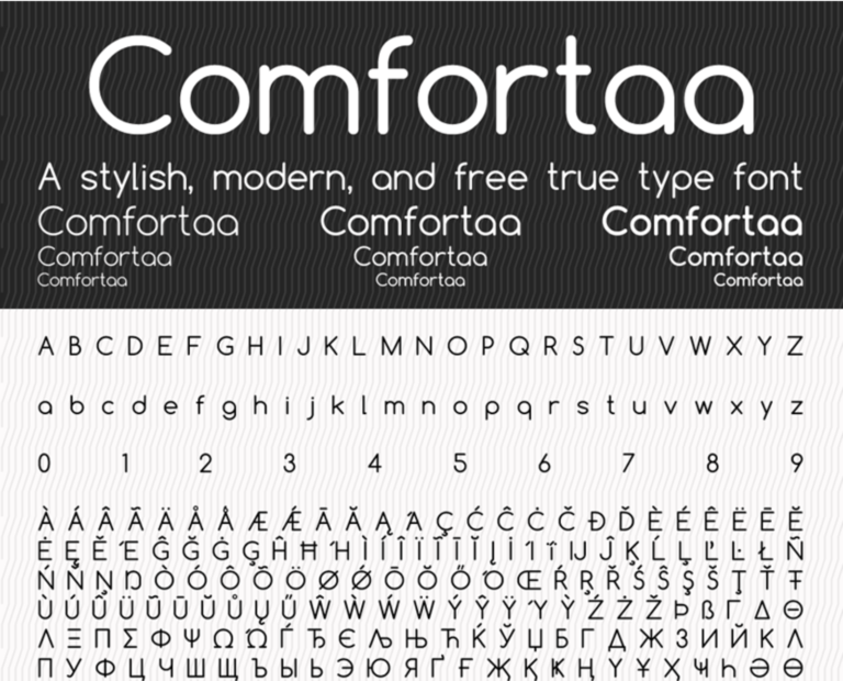 9 Free Minimalistic Fonts To Use On Your Next Project – Web Design Ledger