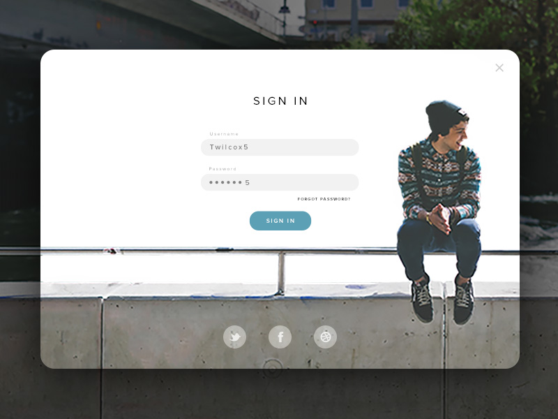 boy-login-form – Web Design Ledger