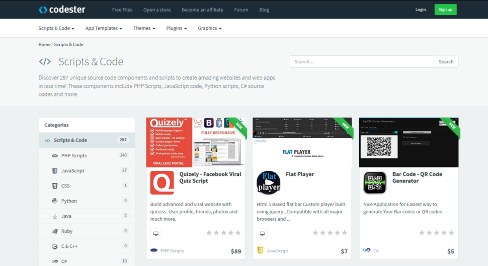 Codester.com – The Best Platform For Selling and Buying Code, Apps and ...