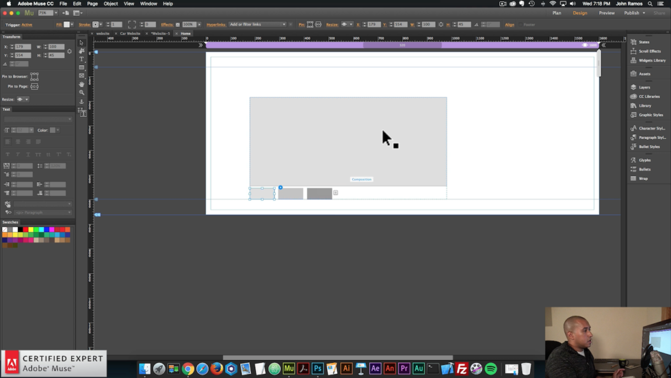 New Update! Responsive Slideshows, Compositions, and Forms – Adobe Muse CC – Web Design Ledger
