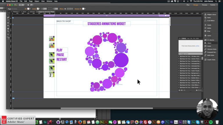 Create a Staggered Animation Sequence in Adobe Muse – Web Design Ledger