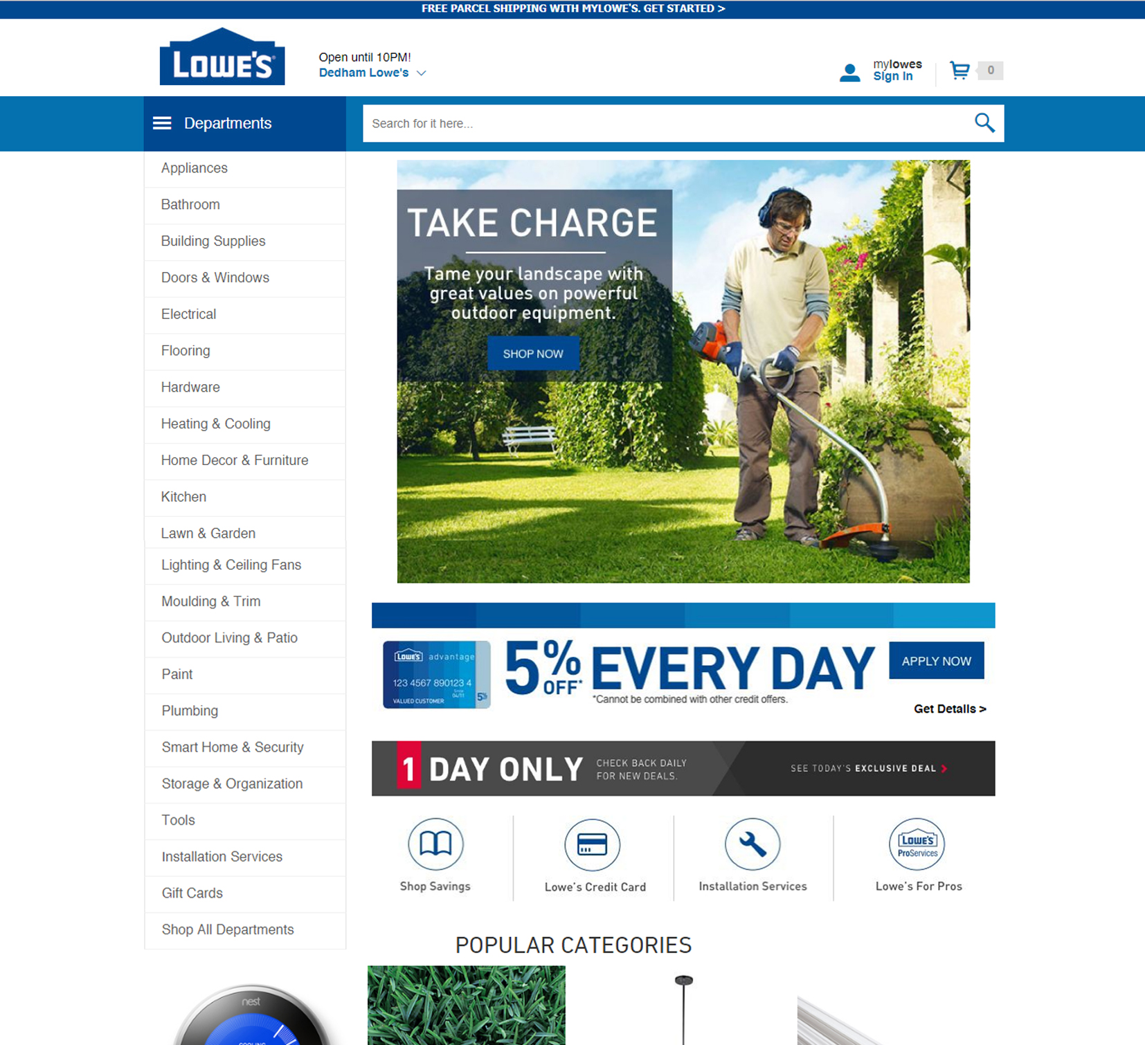 www_lowes_com – Web Design Ledger